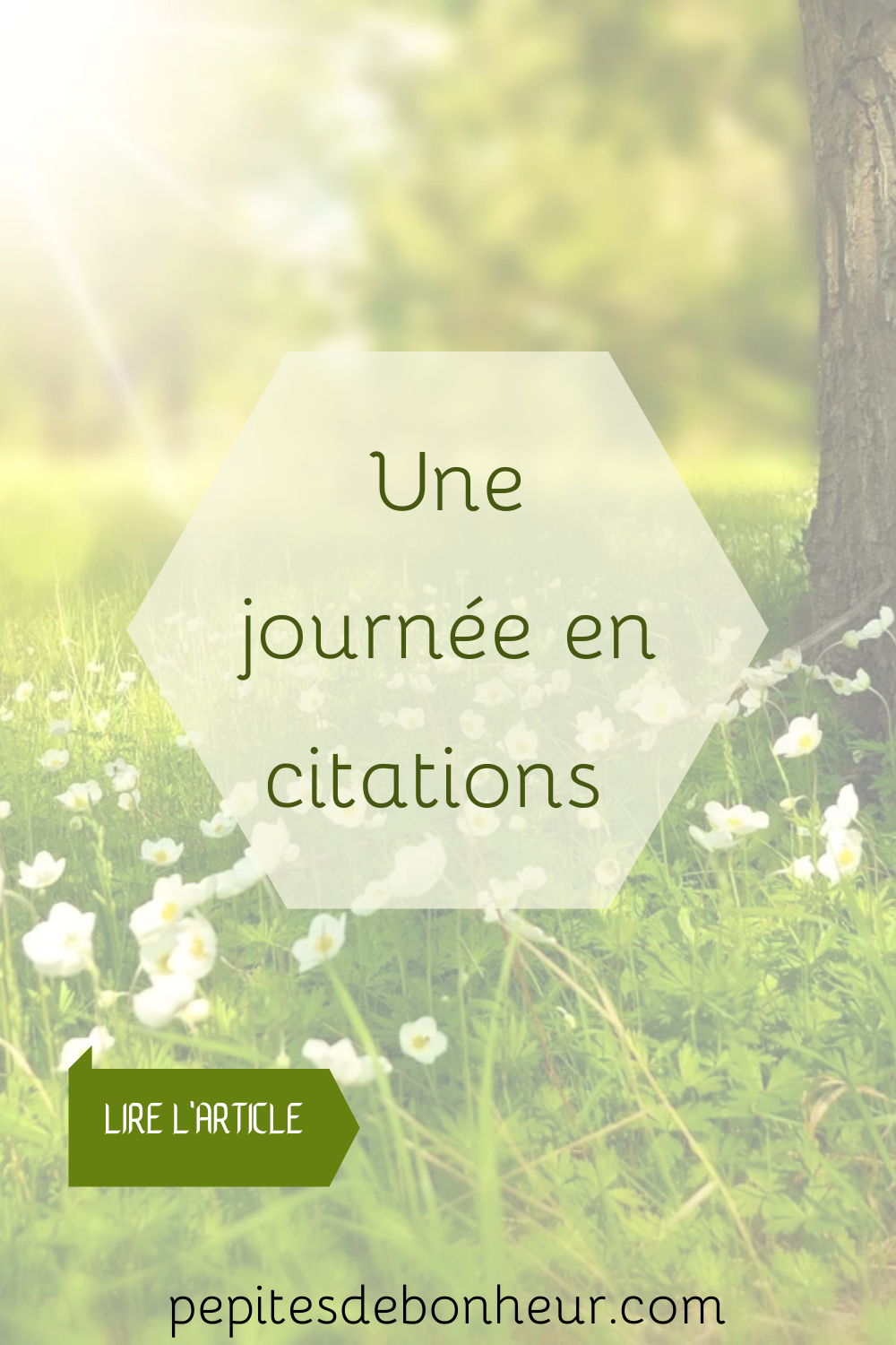 Une journée en citations : paroles inspirantes à appliquer au quotidien